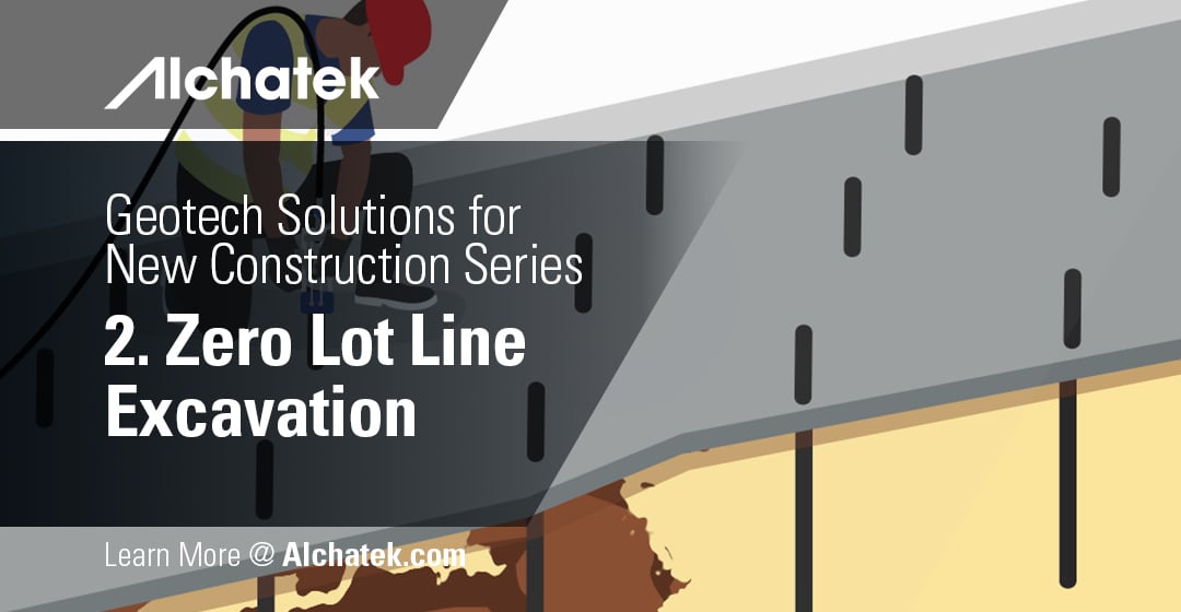 Geotech Solutions for New Construction Series - 2. Zero Lot Line Excavation